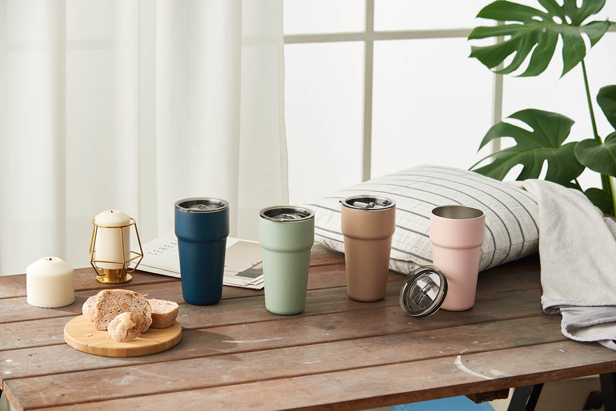 Stackable Stainless Steel Thermal Mug - Buy Vacuum Mug, barista ...